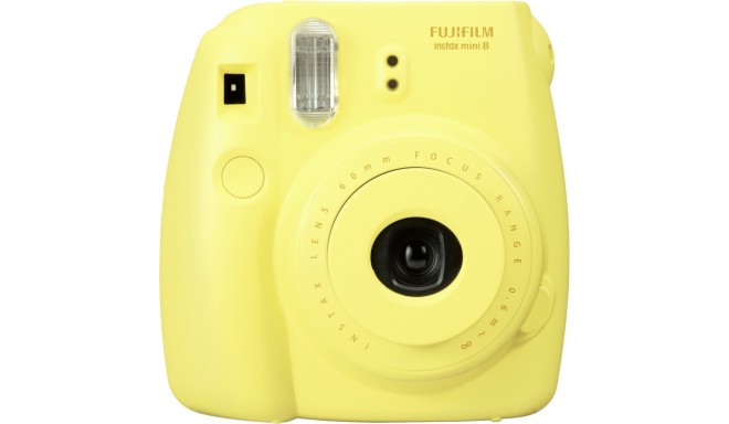 Fujifilm Instax Mini 8 kit, yellow - Instant cameras - Photopoint