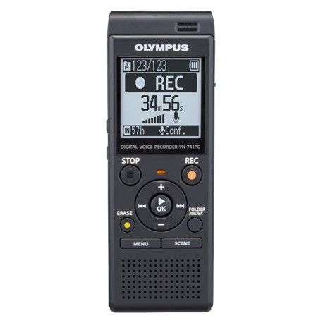 Olympus digital recorder VN-741PC, black - Sound recorders - Photopoint
