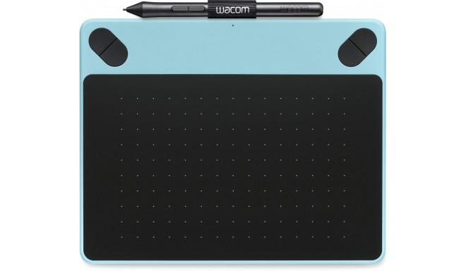 Wacom drawing tablet Intuos Comic Pen & Touch S, blue - Drawing tablets ...