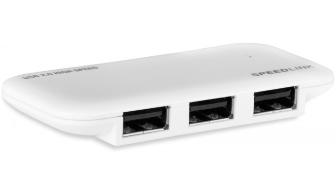 Speedlink USB hub Nobile 4-port, valge (SL-7416) - USB hub'id - Photopoint