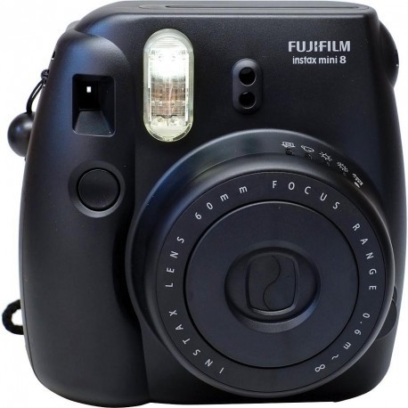 Fujifilm Instax Mini 8, black + Instax Mini paper - Instant cameras ...