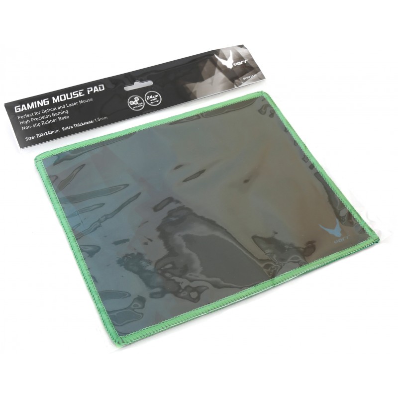 Omega mouse pad Varr S, green (OVMP224G) - Mousepads - Photopoint