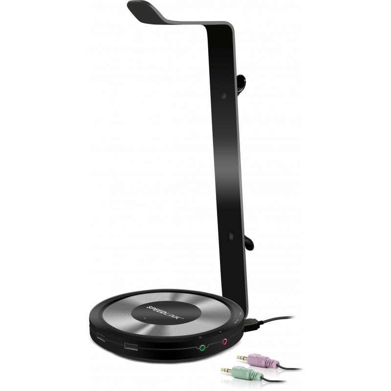 Speedlink headset stand Estrado, must (SL-800102-BK) - Headphone stands ...