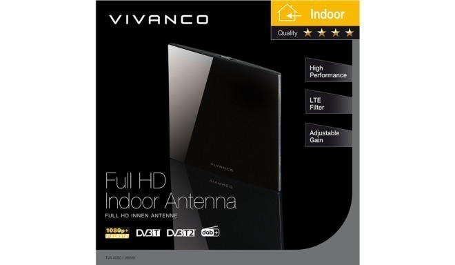 Vivanco indoor antenna TVA4050 (38889) - Antennas - Photopoint