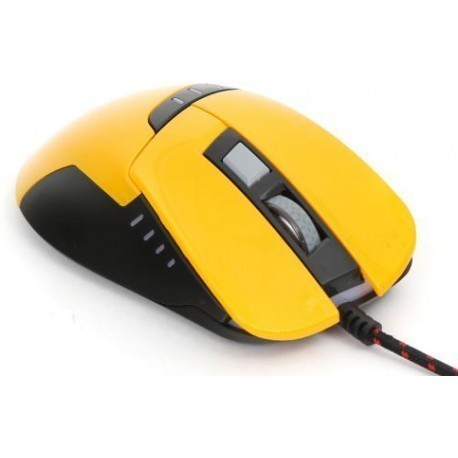 Omega mouse Varr OM-270 Gaming (41785), yellow - Mice - Photopoint