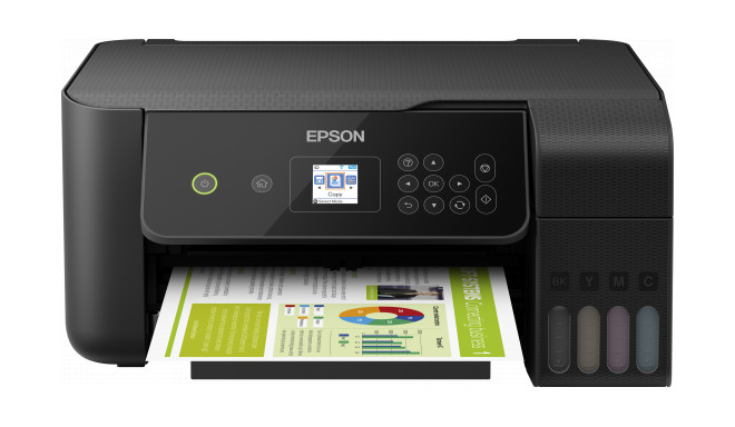 Epson kõik-ühes printer EcoTank L3160 Colour 3in1 - Printerid - Photopoint
