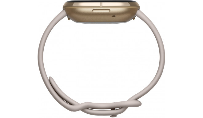 Fitbit Sense, lunar white/soft gold stainless steel - Nutikellad ...
