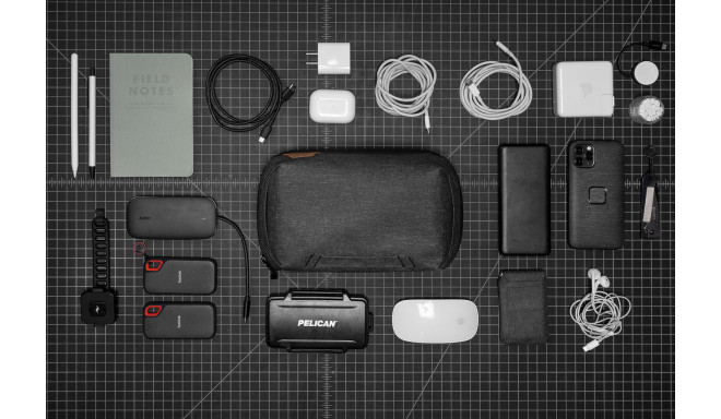 Peak Design vutlar Travel Tech Pouch, charcoal - Kaamerakotid - Photopoint