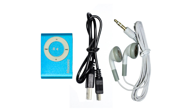 Msonic mp3-mängija MM3610B, sinine - mp3-mängijad - Photopoint