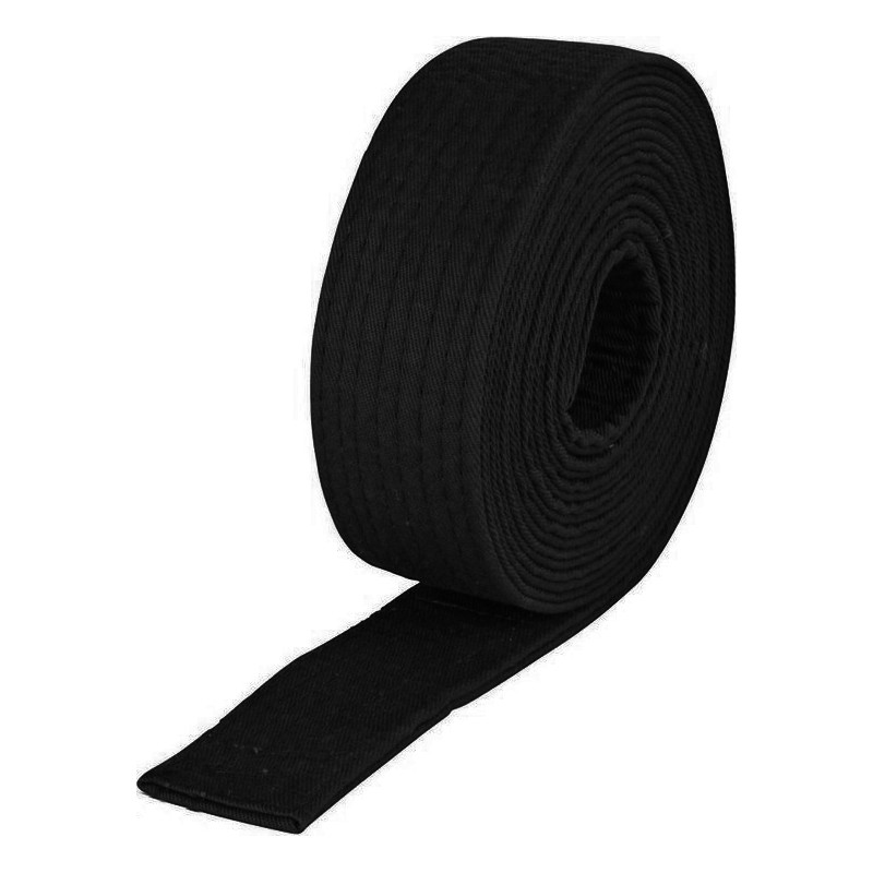 Belt judo/karate Matsuru 3.0 m black - Combat sports gear - Photopoint
