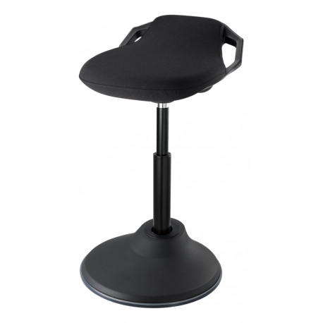 Height-adjustable standing chair DELTACO OFFICE turn, rotate and tilt ...
