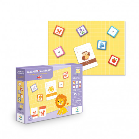 DODO magnetic game Alphabet, 200214 - Board games - Photopoint