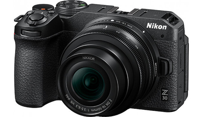 Nikon Z30 + Nikkor Z DX 16-50mm VR Kit - Mirrorless cameras - Photopoint