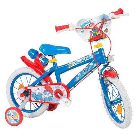 Toimsa Smurfs 14" Kids Bicycle - Children's bikes - Photopoint