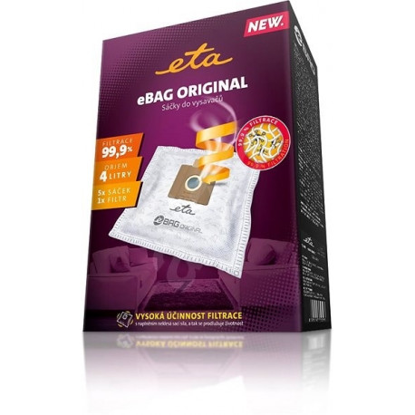 ETA vacuum cleaner bag Original ETA960068000 - Vacuum cleaner bags ...