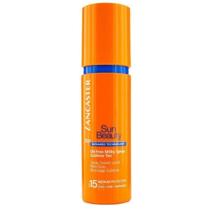 Lancaster SunBeauty Oil-Free Milky Spray SPF 15 150ml - Sunscreen ...