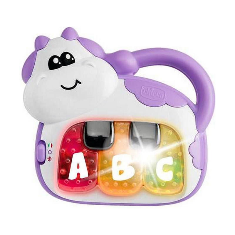 Interactive Piano for Babies Chicco Cow Lights with sound - Interactive ...