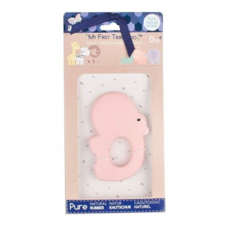 Rubber teether Hippo Zoo - Teething toys - Photopoint
