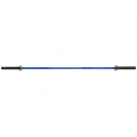 Aluminium barbell 8 kg / 1830 mm HMS GA68 Blue - Weight plates & bars ...