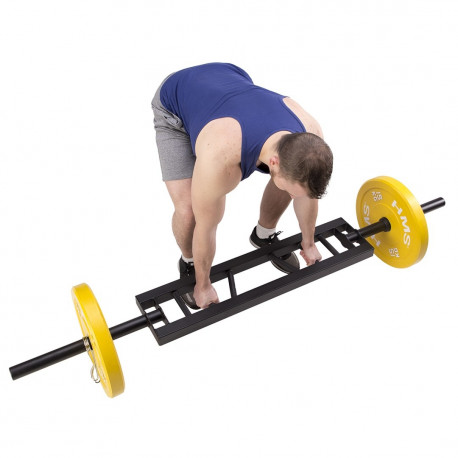 20 kg / 2080 mm truss barbell HMS GK214 Black - Weight plates & bars ...