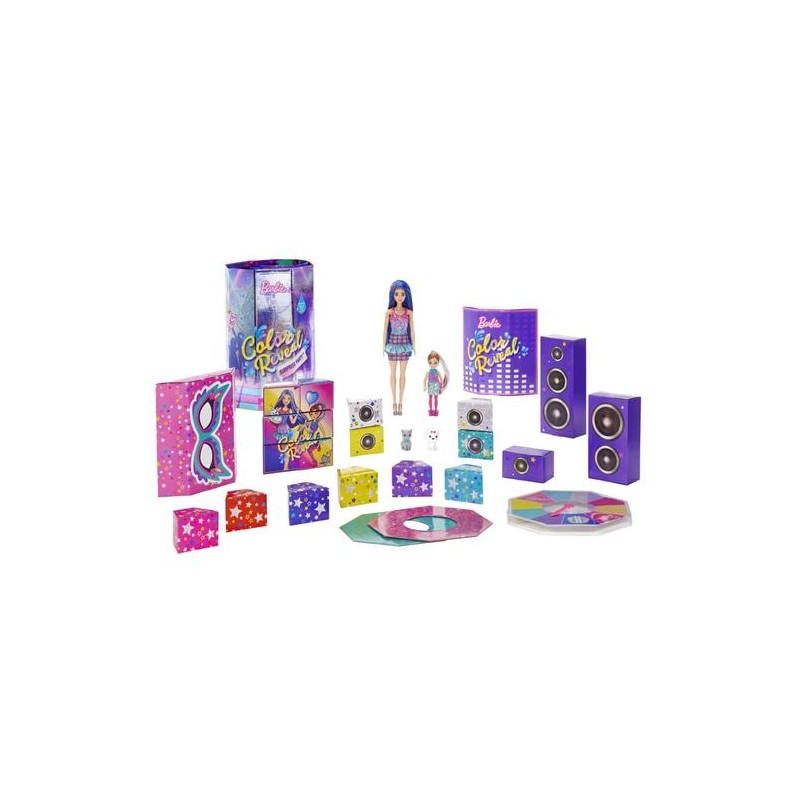 Barbie Méga Coffret Color Reveal - Nukud - Photopoint