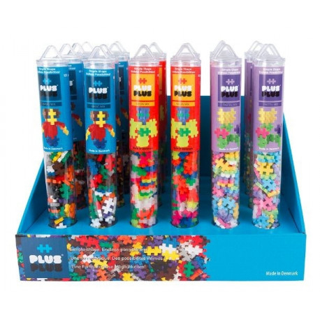Blocks Plus Plus Tubes basic display 24 pieces - Bricks and blocks ...