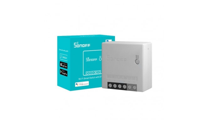 Smart switch, 230VAC, 2200W, MINI R2 1-channel, controlled by Wi-Fi or ...