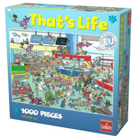 Goliath puzzle Thats Life Airport 1000pcs - Puzzles - Photopoint
