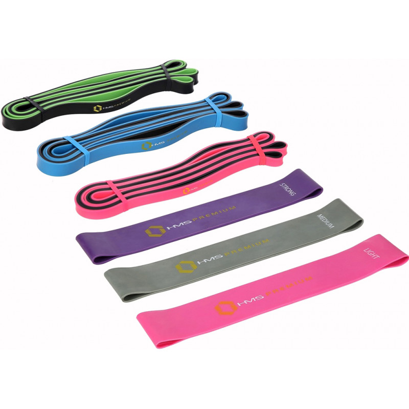 HMS elastic bands Premium GU04/06 Pro - Resistance bands & expanders ...