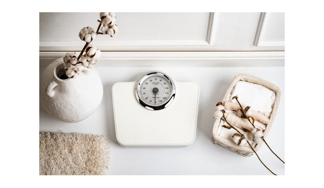 Adler AD 8180 personal scale Rectangle White Mechanical personal scale ...