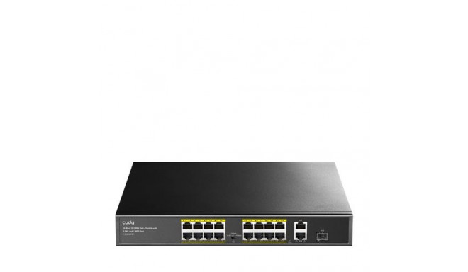 Cudy FS1018PS1 network switch Fast Ethernet (10/100) Power over ...