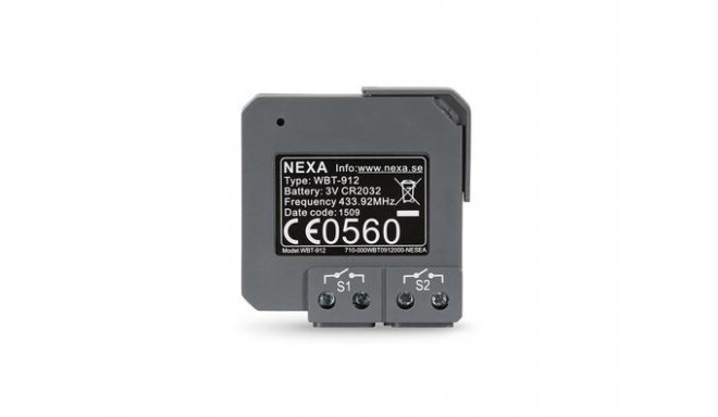 NEXA WBT-912 smart home transmitter Wired & Wireless Wall-mounted ...
