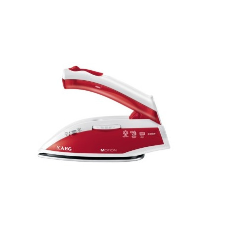 AEG DBT800 Dry & Steam iron Stainless Steel soleplate 800 W Red, White ...