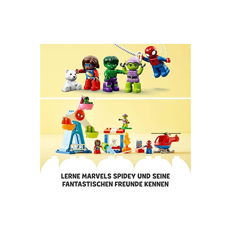 LEGO 10963 DUPLO Marvel Spider-Man & Friends Fairground Adventures ...