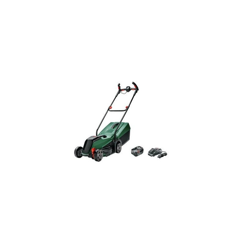Bosch CityMower Push lawn mower Battery Black, Green - Muruniitjad ...