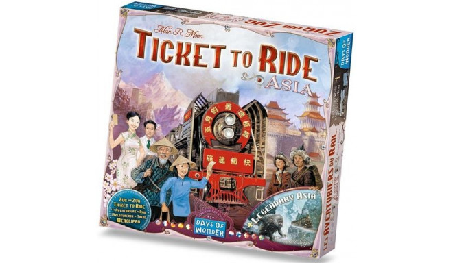 Asmodee Ticket to Ride Map Collection #1 Asia - Board games - Photopoint