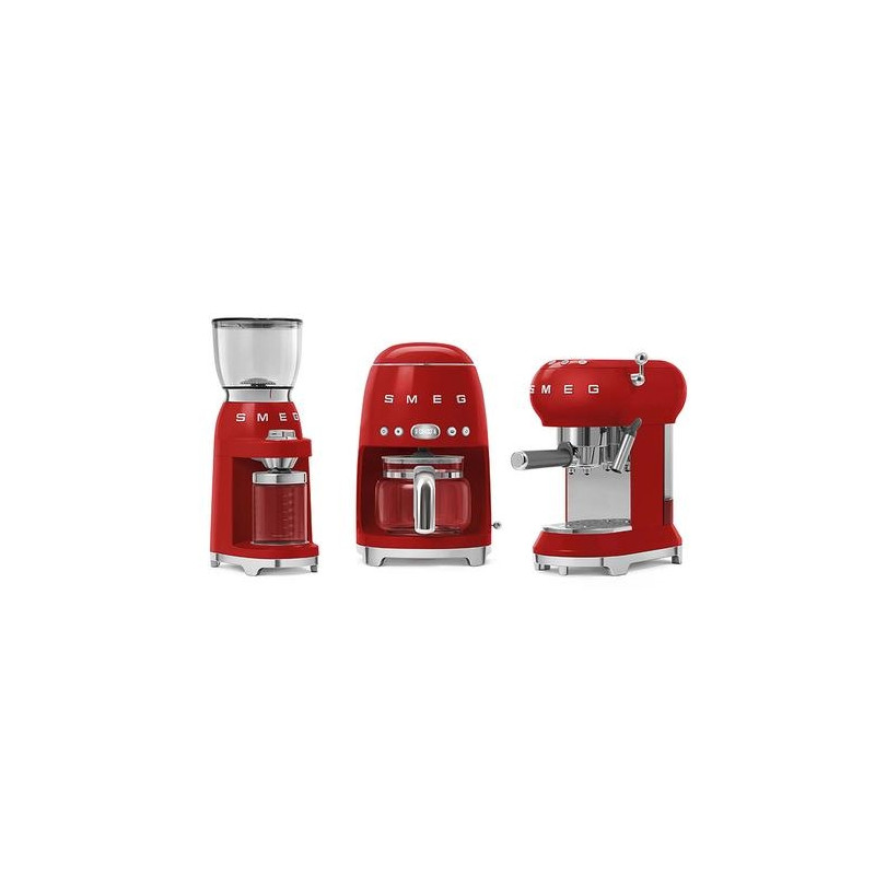 Smeg Drip Coffee Machine Red DCF02RDEU - Kohvi- ja espressomasinad ...