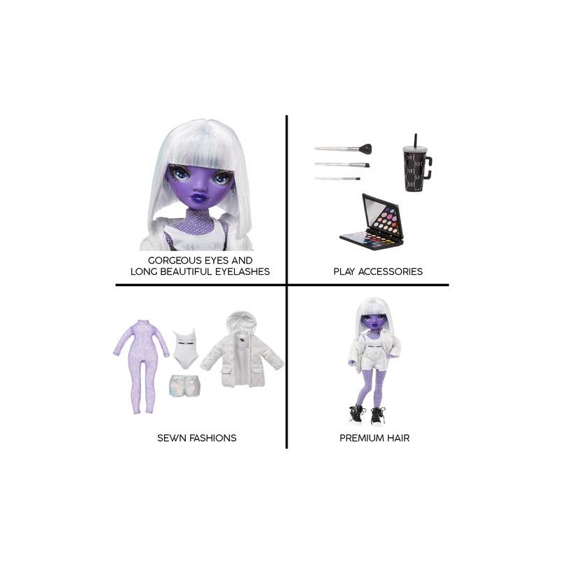 Rainbow High Shadow High S23 Fashion Doll- Dia Mante (Purple) - Nukud ...