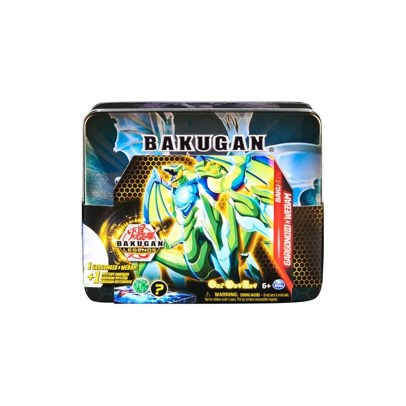 Bakugan Legends, Baku-tin, Gargonoid X Webam (Exclusive ), Mystery Core ...
