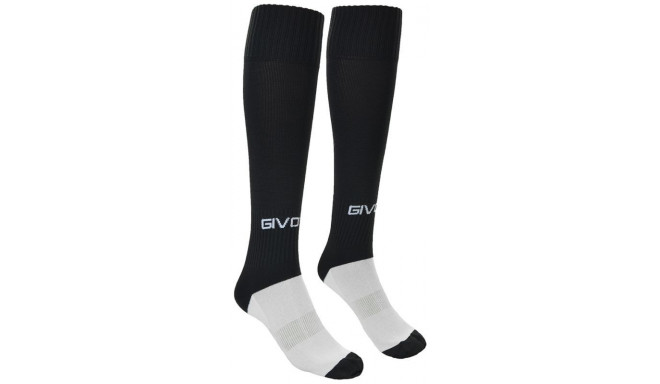Givova laste jalgpallisokid Calcio Kids, must/valge - Põlvikud - Photopoint