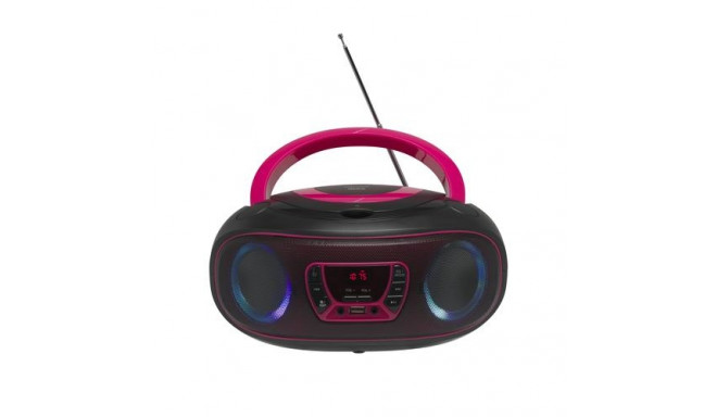 Denver TCL-212BT PINK CD player Portable CD player Black, Pink - CD ...
