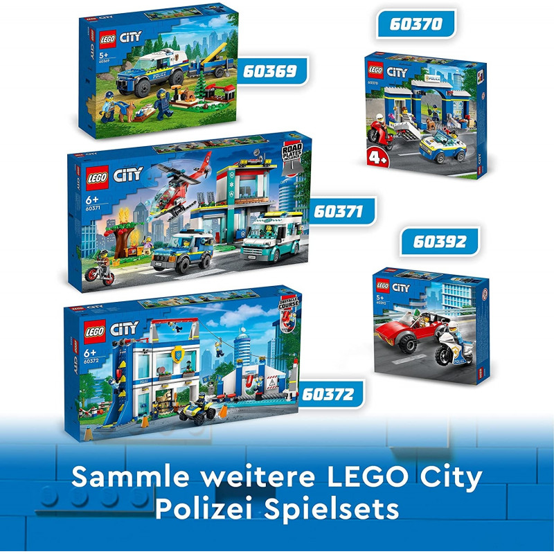 LEGO 60370 City Police Station Breakout Construction Toy - LEGO ...