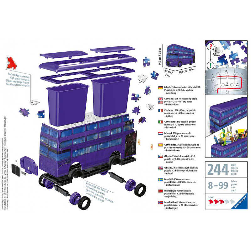 Ravensburger 3D-pusle Harry Potter 162tk - 3D-pusled - Photopoint