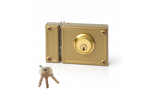 Lock Jis 11-10i Overlay Left (100 mm) - Window & door locks - Photopoint