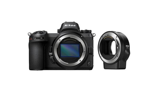 Nikon Z 7 MILC Body 45.7 MP CMOS 8256 x 5504 pixels Black ...