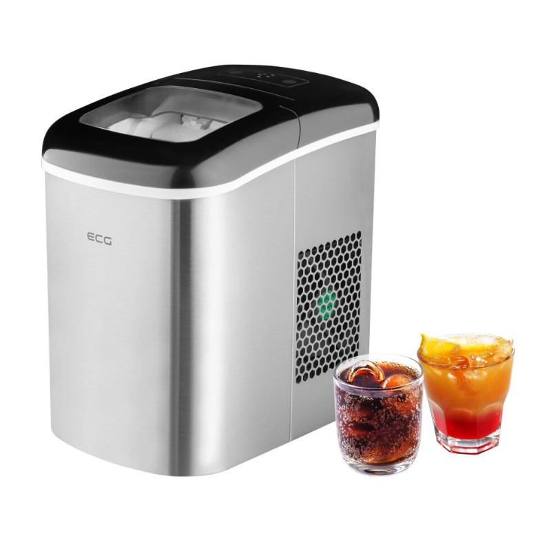 ECG ICM 1253 Iceman Ice maker, Up to 12 kg of ice in a single day, 2 ...