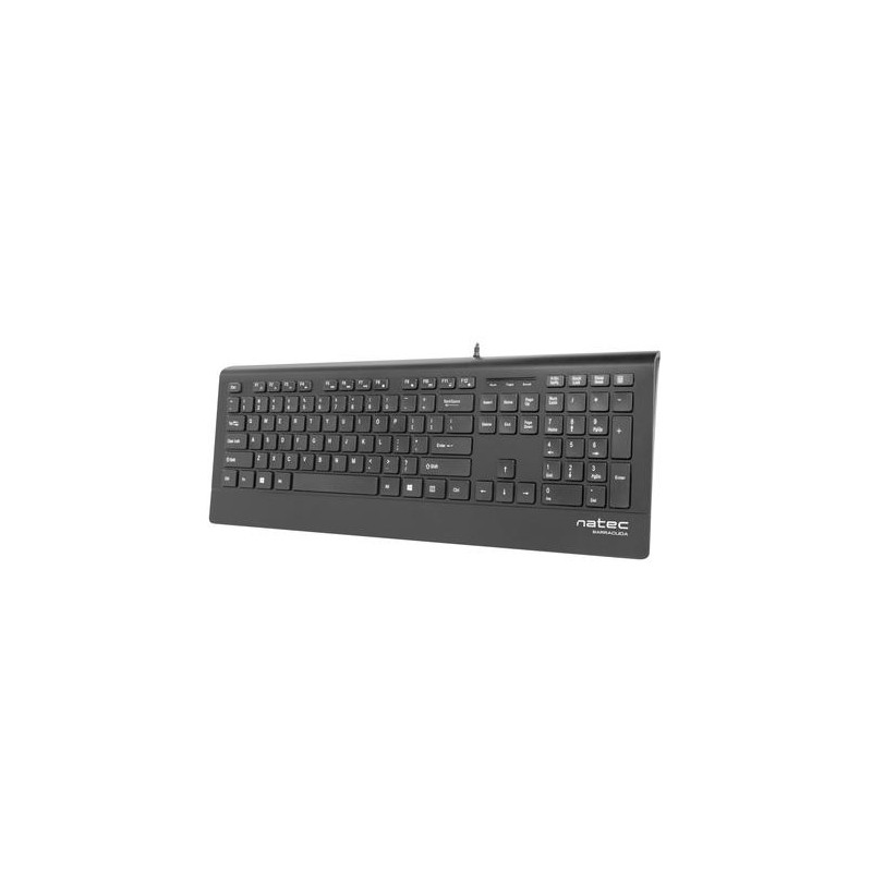 NATEC Barracuda keyboard USB QWERTY Spanish Black - Keyboards - Photopoint