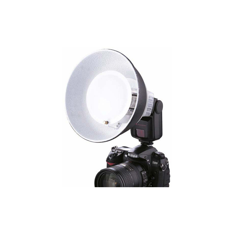 Falcon Eyes Mini Reflector White FGA-SR178W 17 cm for Speedlite Flash ...