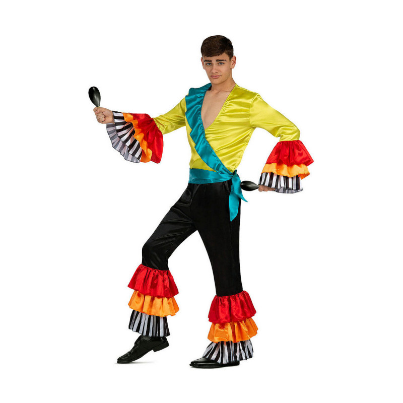 Costume for Adults My Other Me Male Rumba Dancer (3 Pieces) (XL ...