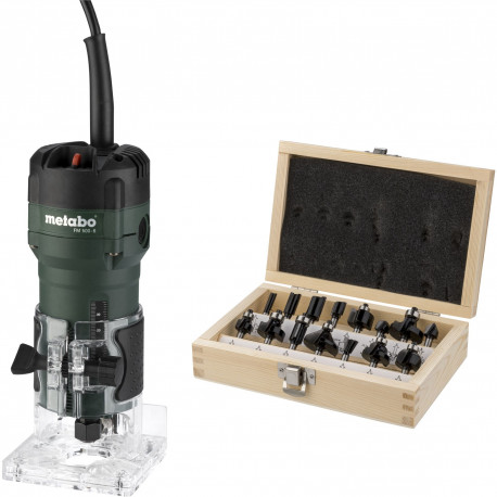 Metabo FM 500-6 Trim Router with Router Assortment - Routers - Photopoint